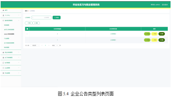 基于springboot实现毕业生实习与就业管理系统项目【项目源码论文说明】计算机毕业设计实习就业系统 源码 Csdn博客