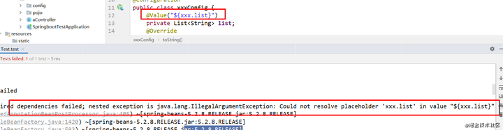 SpringBoot中@Value注解注入List或Map数据格式出现异常_springboot value list-CSDN博客