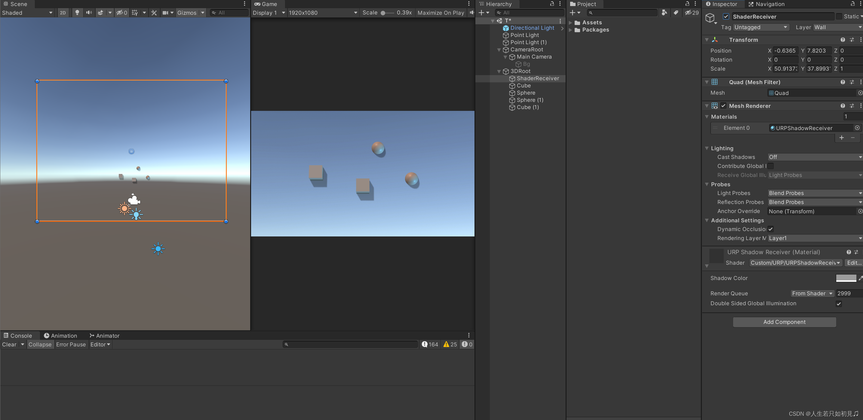 Unity Urp Shader 模型只接受阴影,不渲染自身unity Urp Shader 阴影 Csdn博客 6046