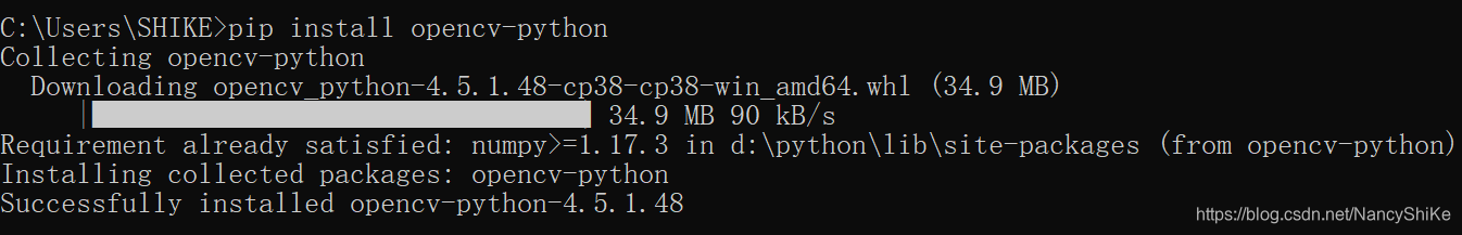 python报错：No module named ‘cv2‘解决办法_no module named 'cv2.cv2-CSDN博客