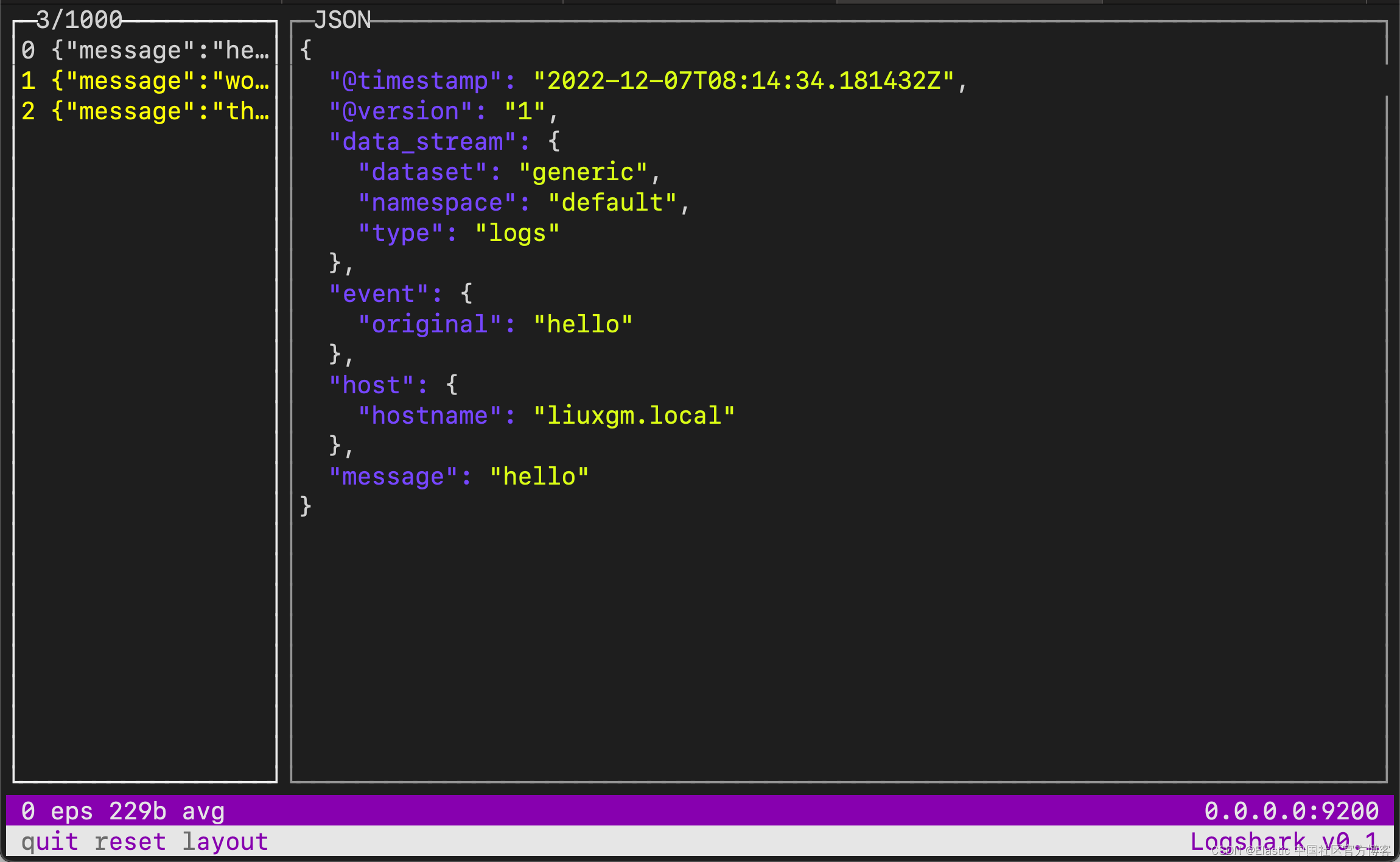 Logstash：使用 Logshark 来调试 Logstash 及 Filebeat pipelines_logstash 调试-CSDN博客