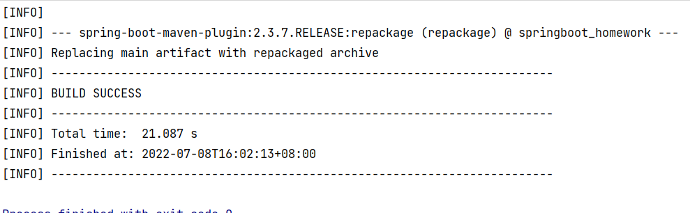 用IDEA打包springboot项目报错：--- maven-compiler-plugin:3.8.1:compile (default-compile) @ springboot ...