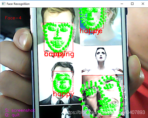 Python3+Dlib+OpenCv实现人脸识别及情绪分析_spyder python 人脸表情识别代码-CSDN博客