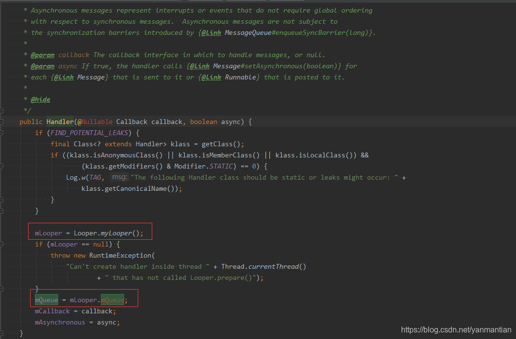 Android handler loop源码详解_android loop方法源码-CSDN博客