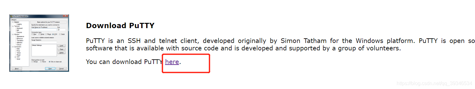 PUTTY SSH/Telnet客户端下载安装指南-CSDN博客