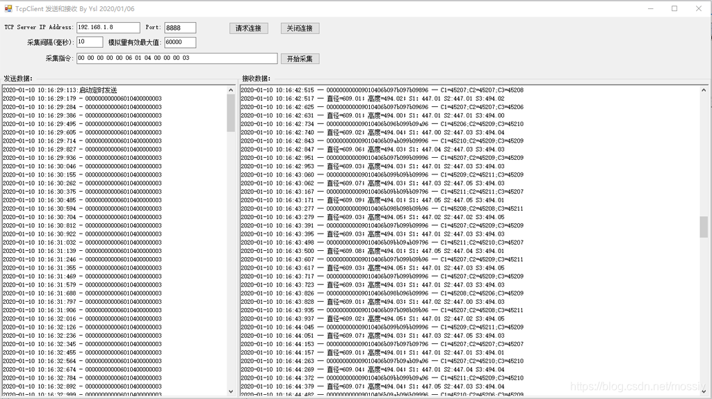 C Tcpclient访问modbustcp模拟量采集卡csdn 下载 C Modbus Tcp Csdn博客