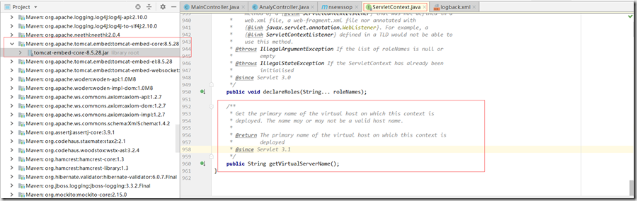 错误：java.lang.NoSuchMethodError: javax.servlet.ServletContext.getVirtualServerName()Ljava/lang ...