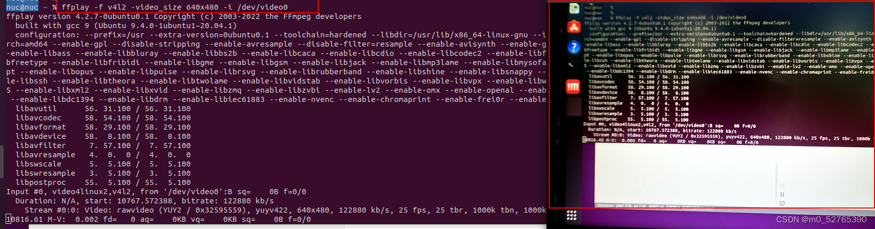 Ubuntu20.04安装ffmpeg，并捕获视频流_ubuntu fmpeg 播放流-CSDN博客