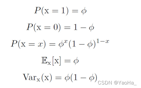 常用的概率分布：伯努利分布、二项分布、多项式分布、高斯分布、指数分布、拉普拉斯分布和Dirac-delta分布_dirac delta ...