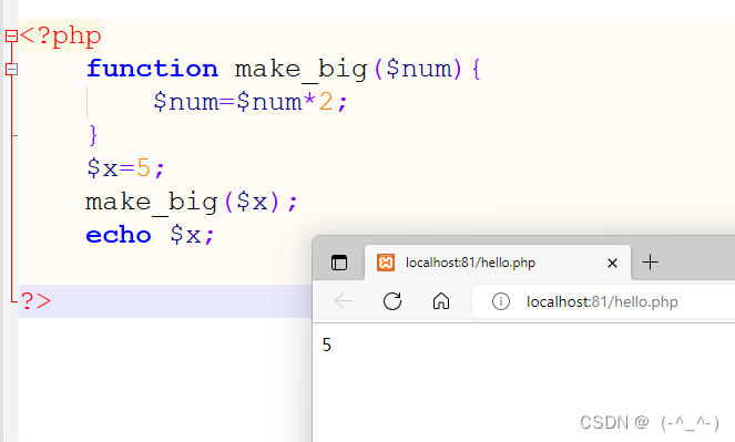 Php 函数（定义，带缺省值，值传递、地址传递）php跨越移植（include Require Includeonce Requireonce）php 传变量的地址 Csdn博客