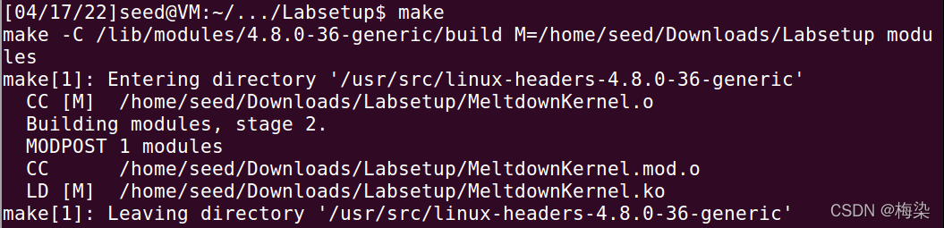[SEEDLabs] Meltdown & Spectre Attack Labs_meltdown attack lab-CSDN博客