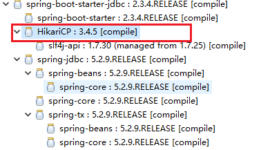 如何查看Spring Boot 默认的数据库连接池类型_com.zaxxer.hikari.hikaridatasource-CSDN博客