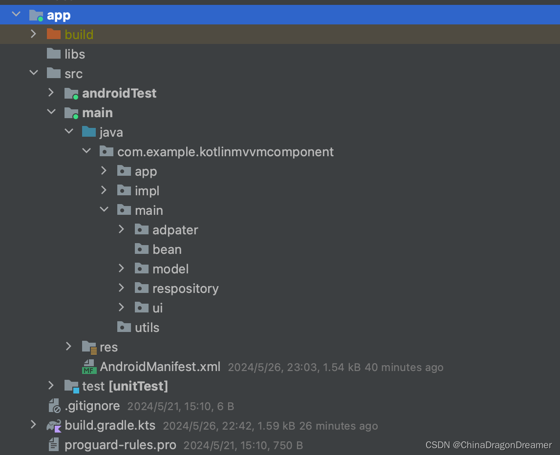 Android：使用Kotlin搭建MVVM+组件化App架构_android kotlin mvvm框架-CSDN博客