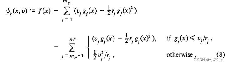 Sqp算法论文阅读1:nlpql A Fortran Subroutine Solving Constrained Nonlinear Programming Problems Csdn博客