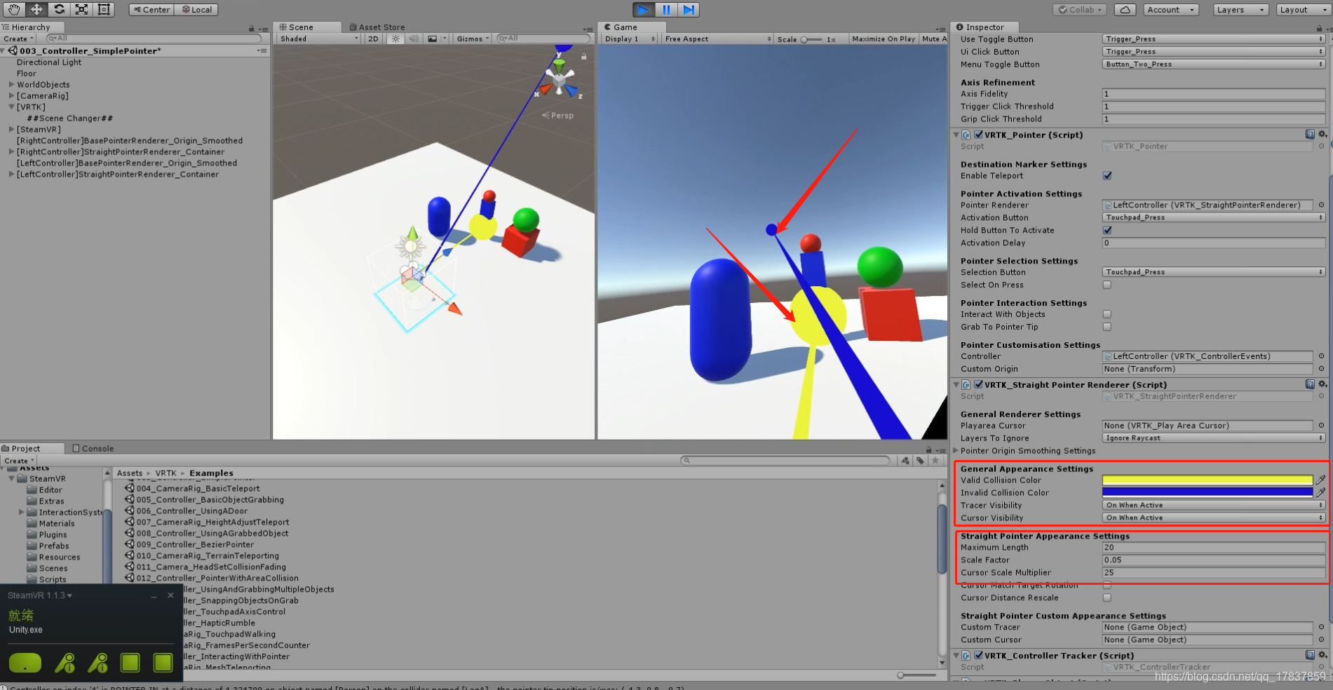 SteamVR Unity VRTK 003工具包解析_steamvr 333.exe-CSDN博客