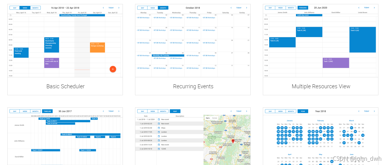 DHTMLX Scheduler PRO 5.3.12-CSDN博客