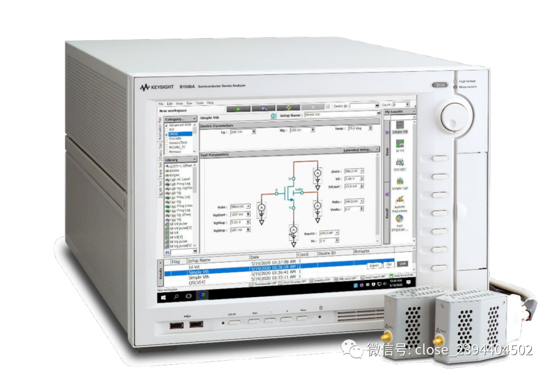 一台抵得上多种测量仪器-B1500A半导体参数分析仪_b1500a半导体分析仪电容模块-CSDN博客
