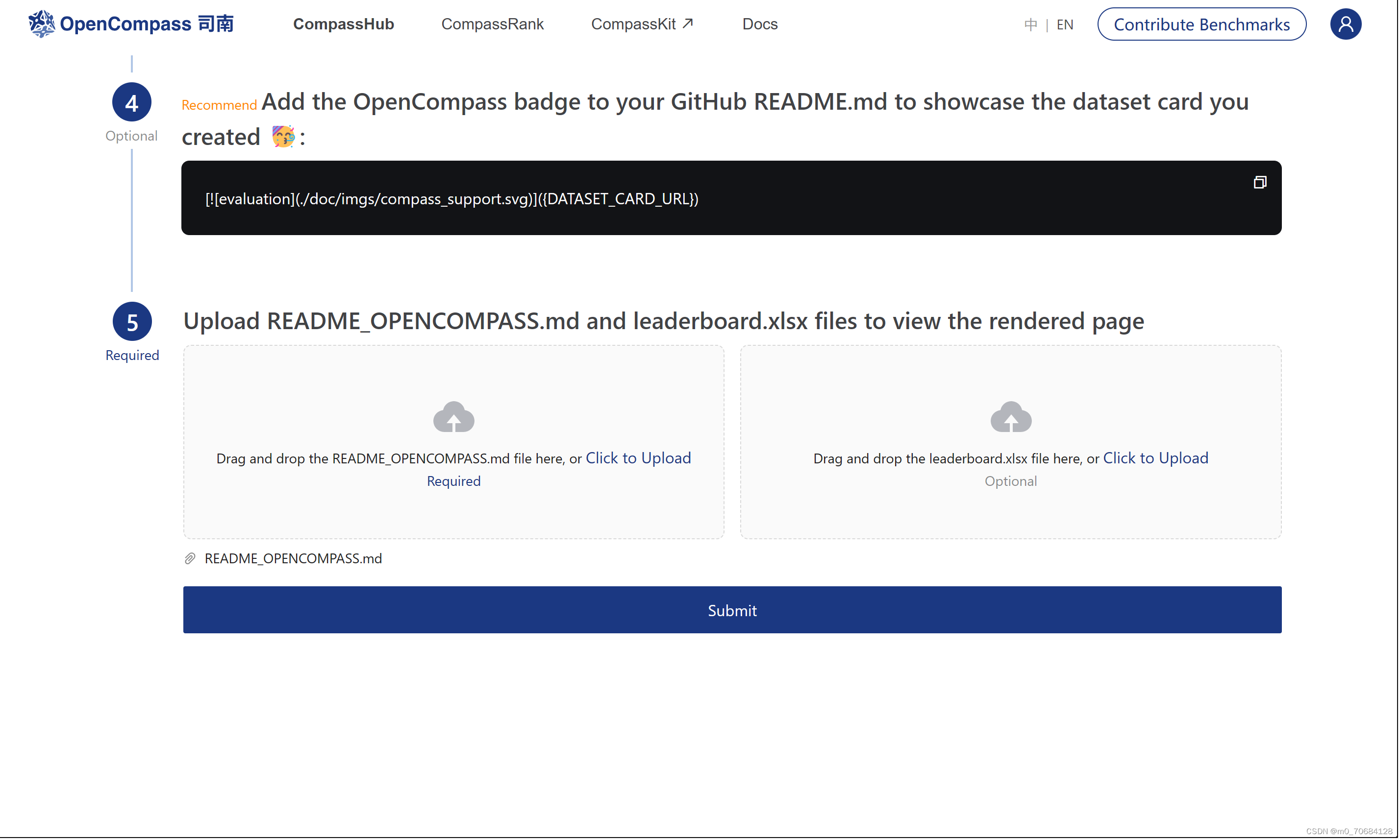OpenCompass技术实践：评估模型性能及自定义数据集提交教程-CSDN博客