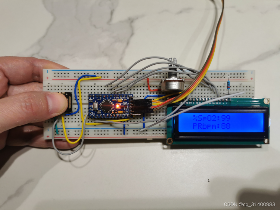 用Arduino Pro Mini和MAX30102 DIY血氧饱和度检测仪_自己做一个max30102-CSDN博客