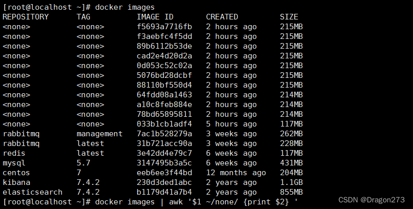 删除Docker Tag为none的镜像：重温awk技巧-CSDN博客