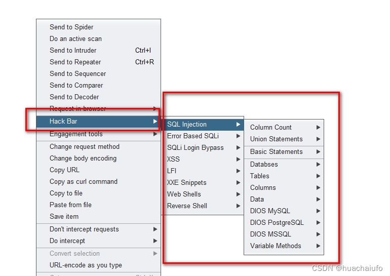 Burpsuite 插件之HackBar 使用方法-CSDN博客