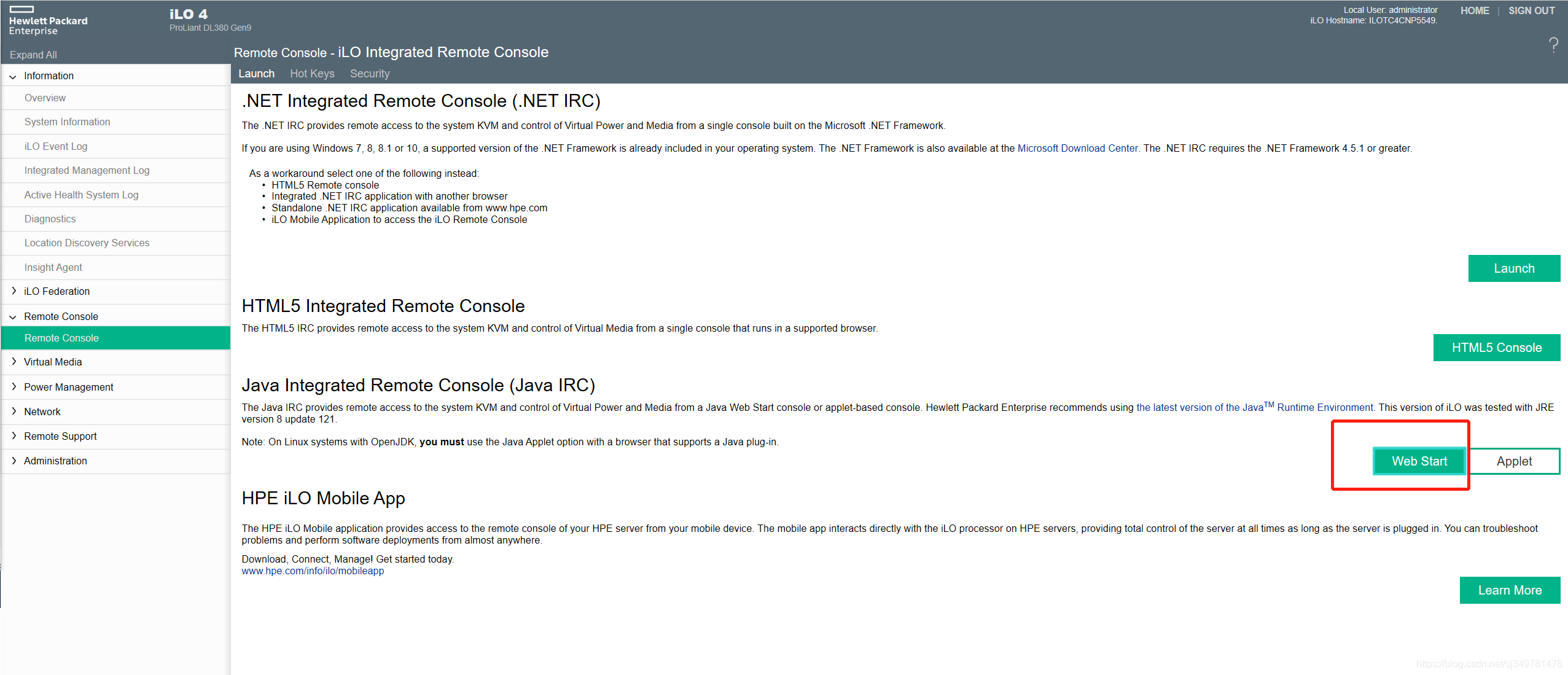 惠普ilo管理界面远程安装系统-CSDN博客