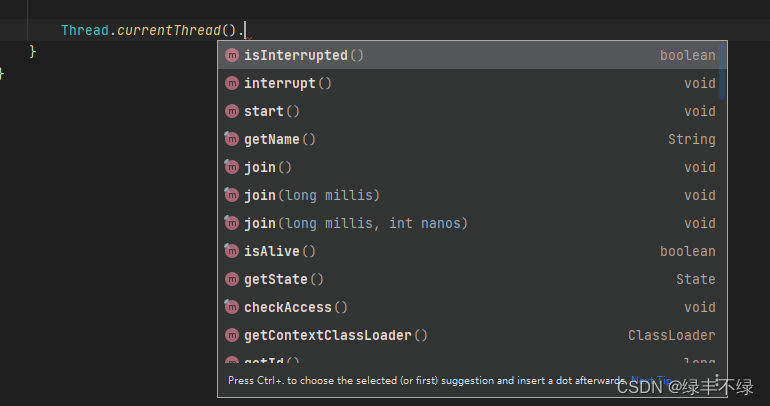 【Java】多线程--Thread类基本用法_thread thread = new thread-CSDN博客