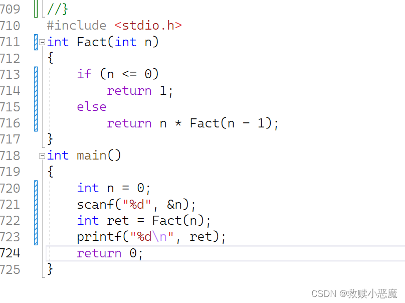 C语言中的递归概念与实例解析：阶乘、顺序打印与斐波那契数列,-CSDN博客
