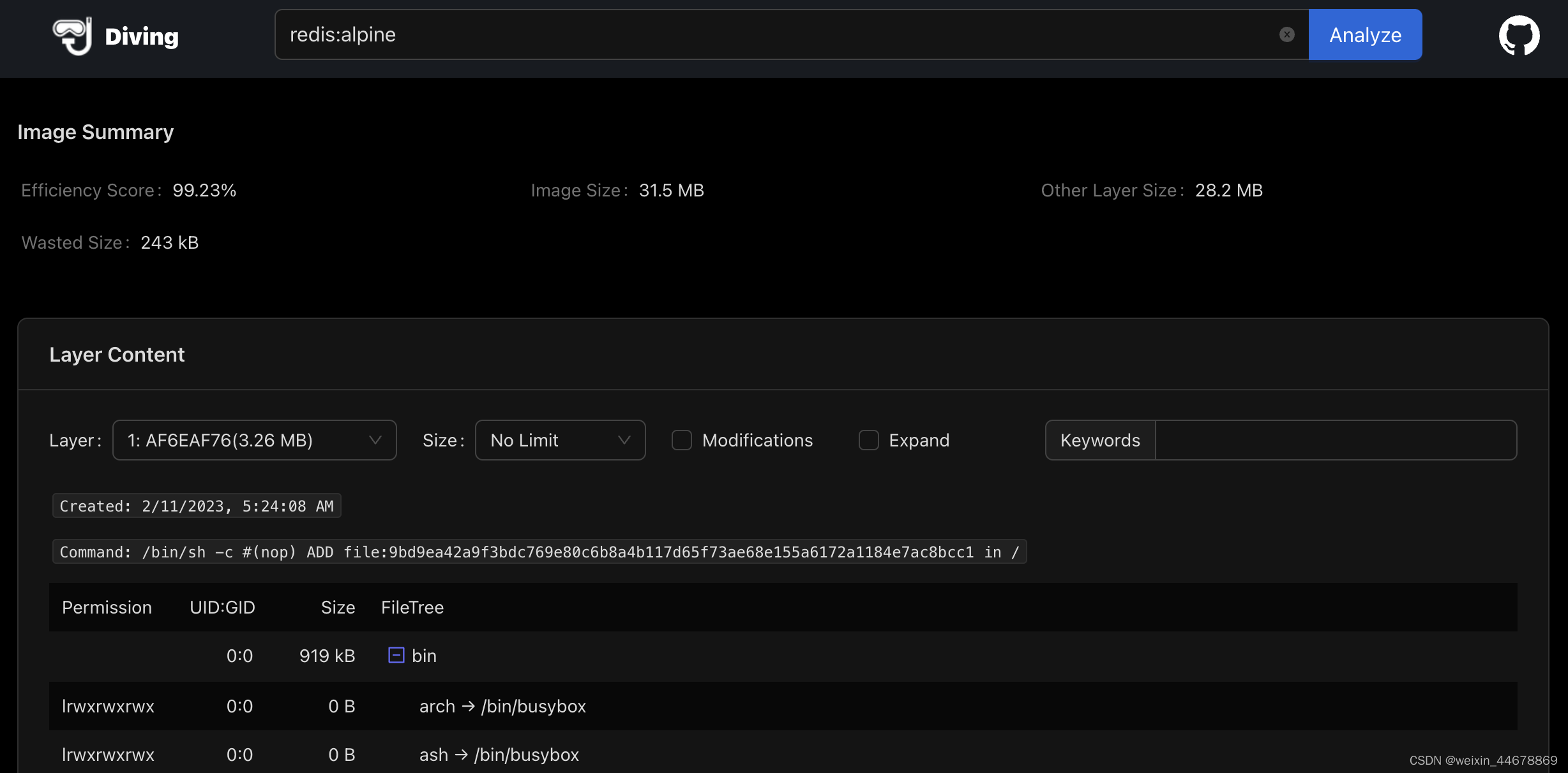 diving-docker镜像文件查看工具_diving docker-CSDN博客