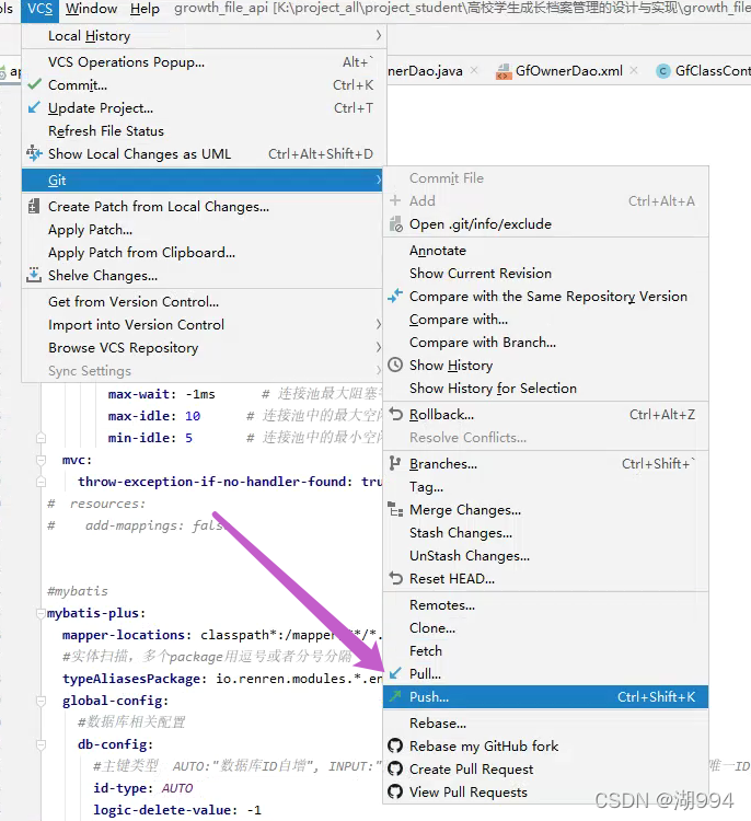 解决idea/pycharm github推送错误invalid authentication data. Connection refused_invalid authentication ...