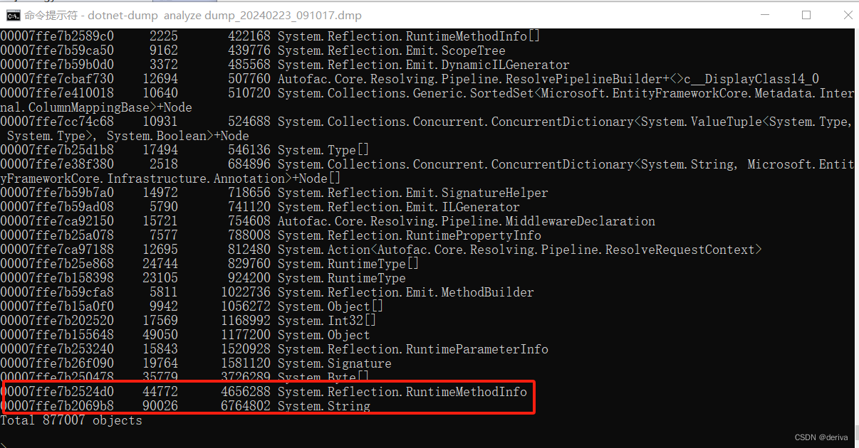 .netcore 内存分析手把手教学 超实用_dotnet core 内存逐步升高分析工具-CSDN博客