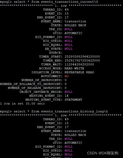 漫谈MySQL四-系统数据库performance_schema详解_performance schema-CSDN博客