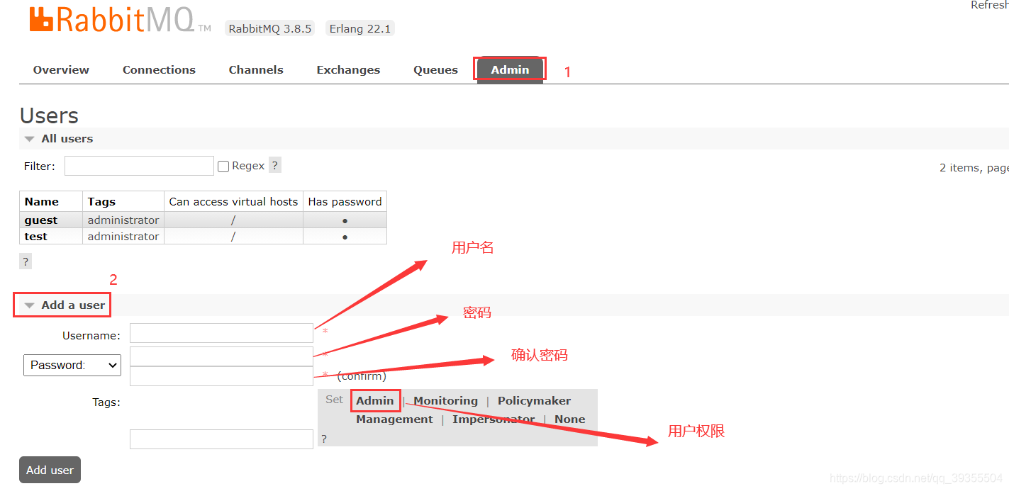 ACCESS_REFUSED - Login was refused using authentication mechanism PLAIN. For details see the ...