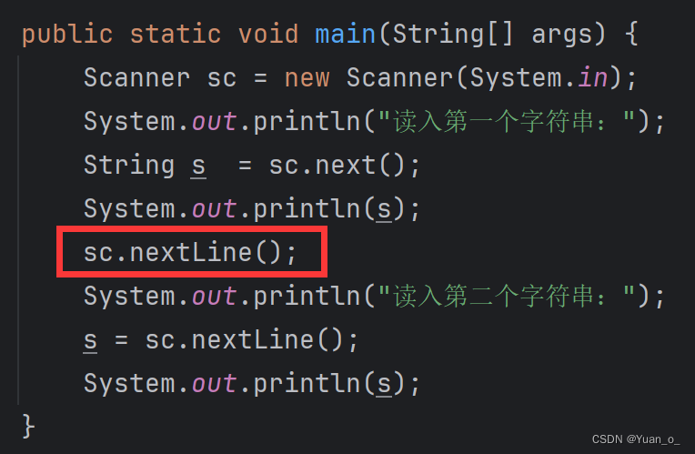 Scanner 中 next()、nextInt()、nextLine()、hasNext()、hasNextInt() 的使用方法及注意事项-CSDN博客