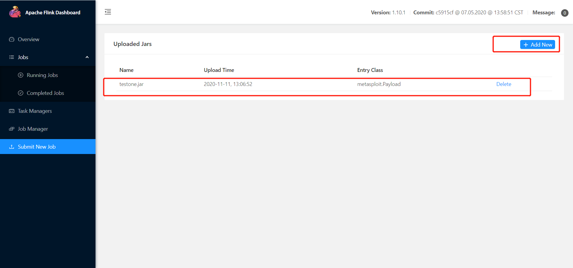Apache Flink 未授权访问远程代码执行apache Flink Web Dashboard 未授权访问致远程命令执行漏洞 Csdn博客 