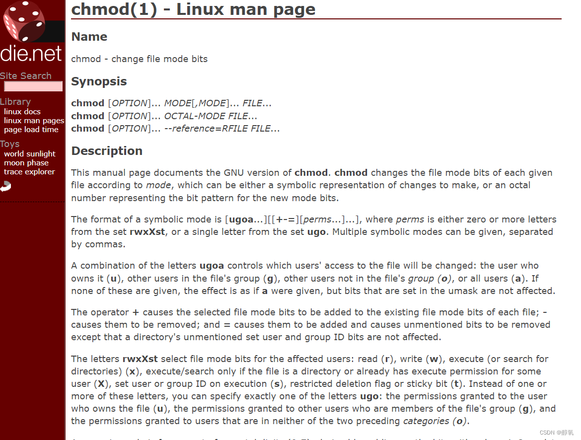 【Linux】chmod 命令使用_chmod命令使用-CSDN博客