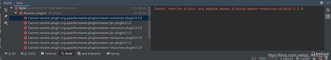 出现Cannot resolve plugin XXX的解决办法-CSDN博客