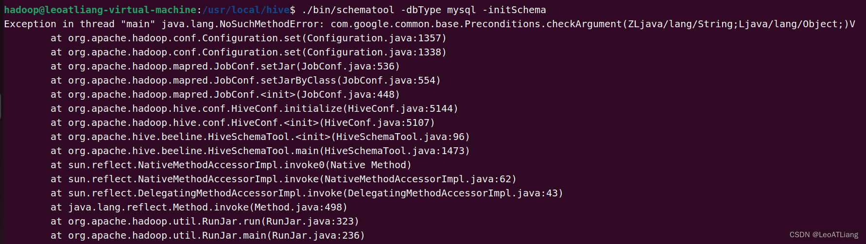 基于Hadoop的数据仓库Hive安装_datanucleus.metadata: metadata has jdbc-type of nu-CSDN博客
