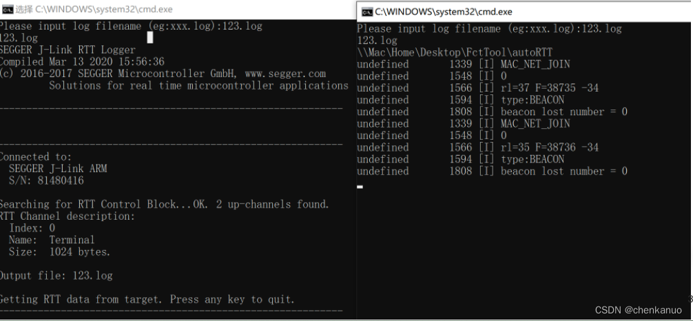 win10系统中指令保存JLink-RTT调试log_jlink windows-CSDN博客