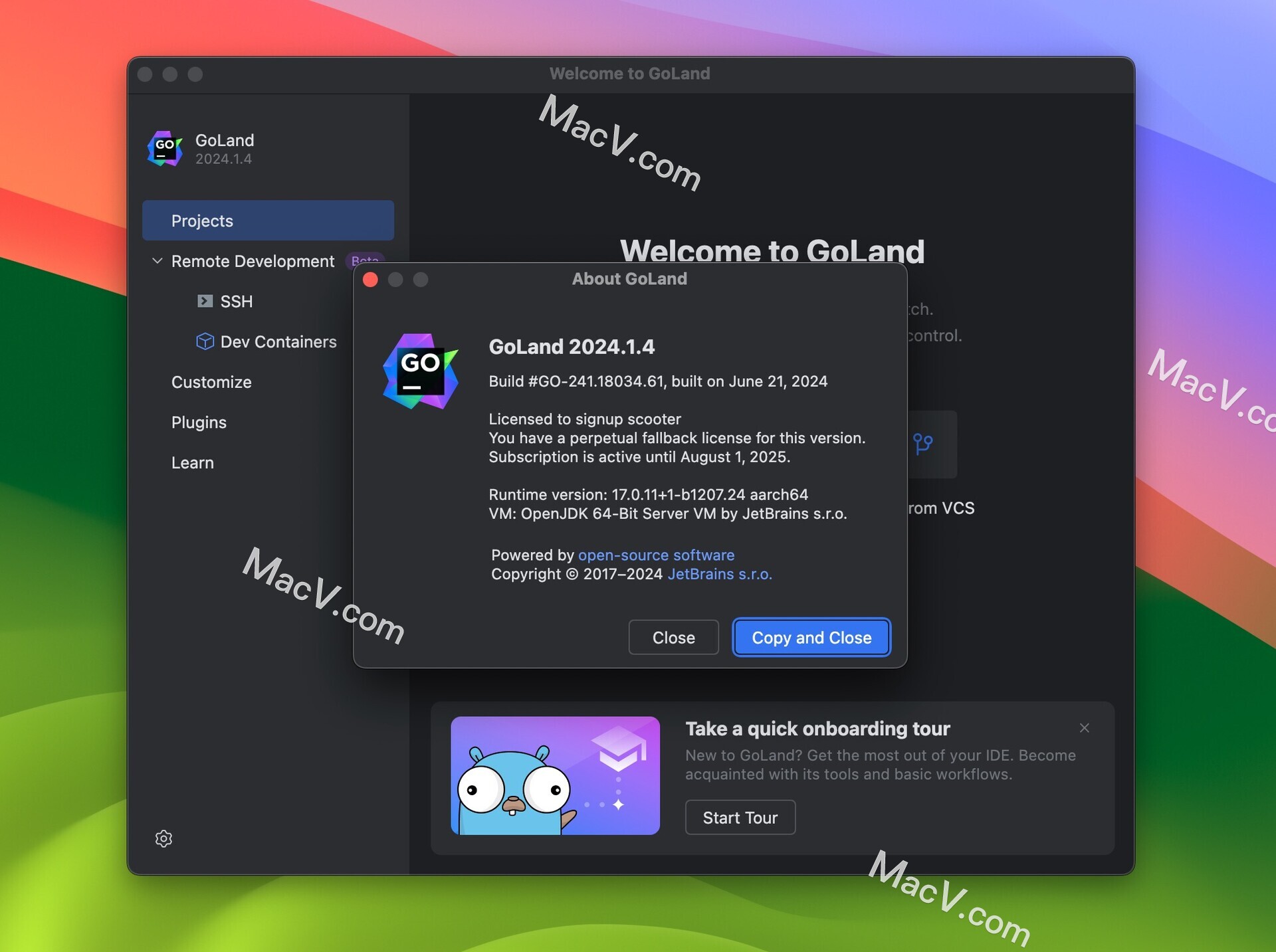 JetBrains GoLand For Mac(GO语言集成开发工具环境)v2024.1.4 中文版_goland 2024.1.4-CSDN博客