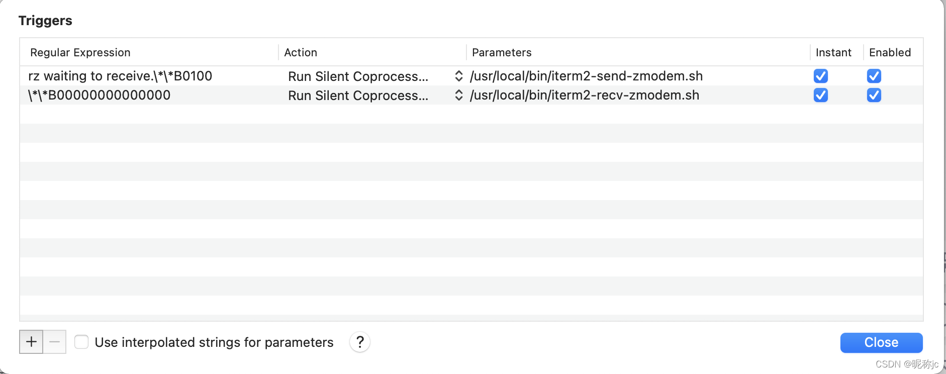 mac上iTerm2安装rz sz及卡死问题解决_iterm2 sz 卡住-CSDN博客