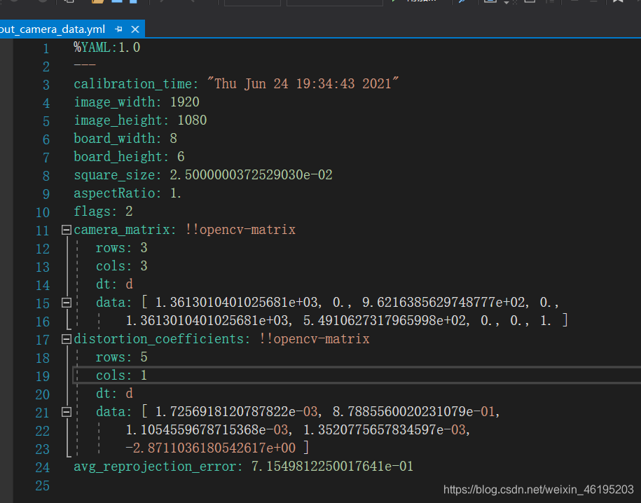 OpenCV3.4.14示例 calibration.cpp相机标定_3calibration cpp 运行-CSDN博客