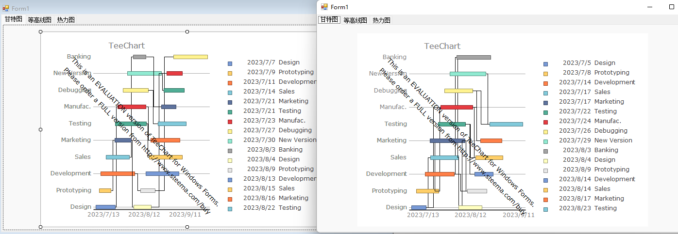 winform teechart 等高线图-CSDN博客