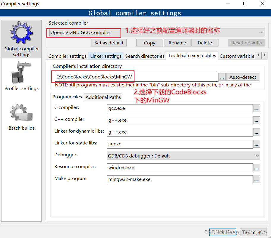 Windows下的CodeBlocks配置Opencv环境_codeblocks opencv-CSDN博客