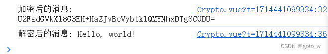 vue3中使用crypto-js库进行加密/解密_vue3 crypto-js-CSDN博客