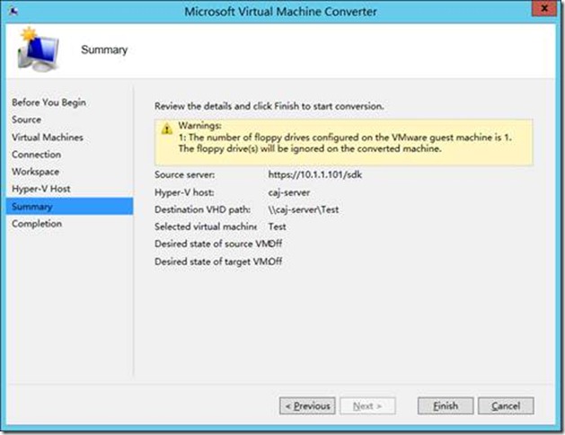 Microsoft Virtual Machine Converter (MVMC) 教程：将 VMware 虚拟机转换为 Hyper-V ...