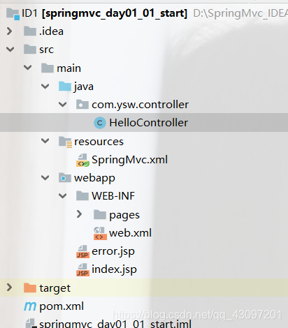 【SpringMvc学习笔记（二）】入门案例Demo以及RequestMapping详解_java maven webapp requestmapping-CSDN博客