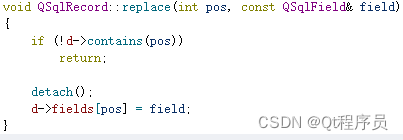 Qt SQL：QSqlField、QSqlRecord、QSqlIndex、QSqlError-CSDN博客