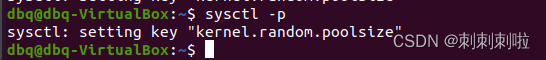 ubuntu20.04执行sysctl -p命令_ubuntu sysctl -p-CSDN博客