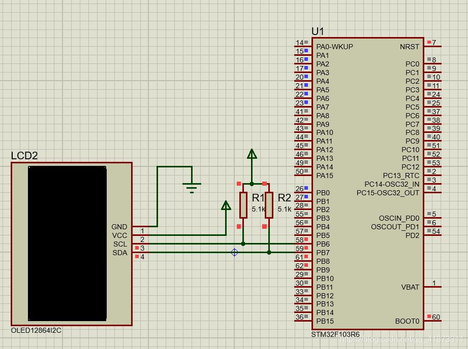 stm32CubeMX+Proteus仿真OLED12864I2C-CSDN博客